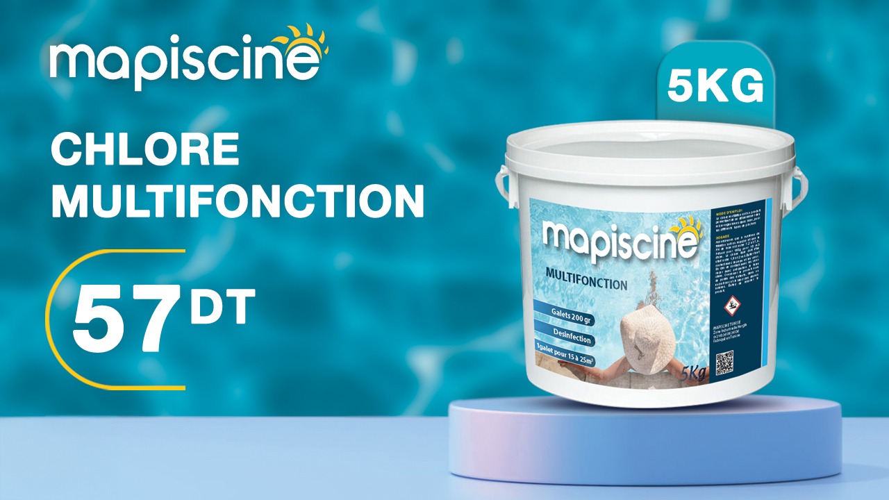 CHLORE MULTIFONCTION MAPISCINE - MAPISCINE