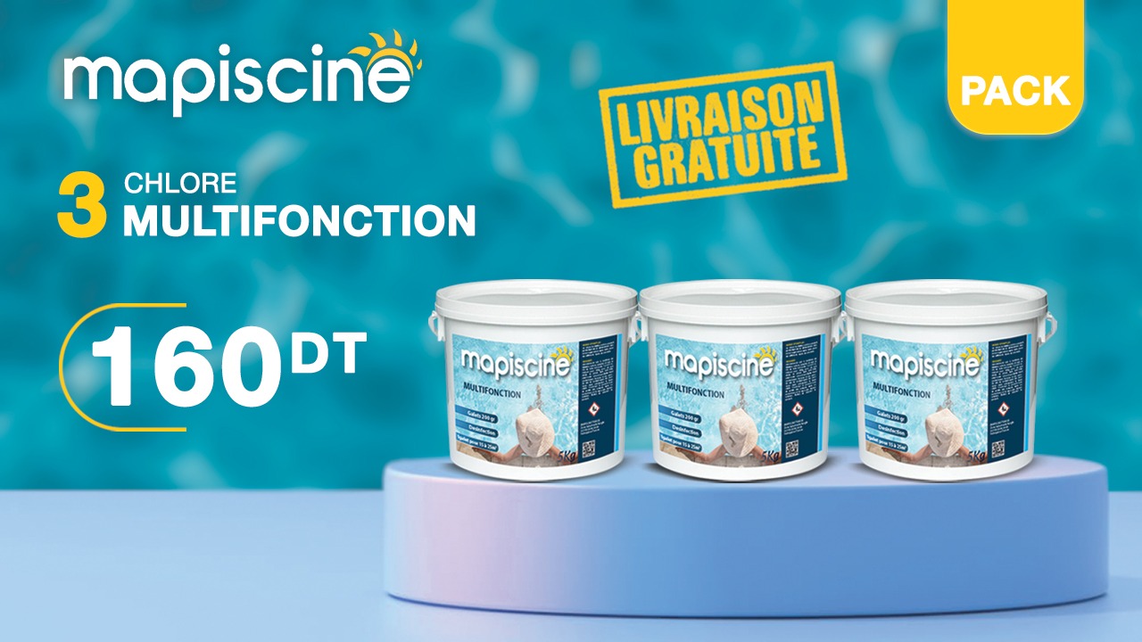 Pack Chlore Multifonction - MAPISCINE